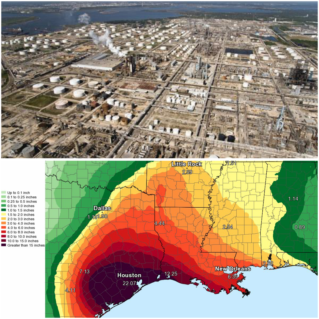 ExxonMobil cierra su planta en Texas por inundaciones - El sitio de la ...